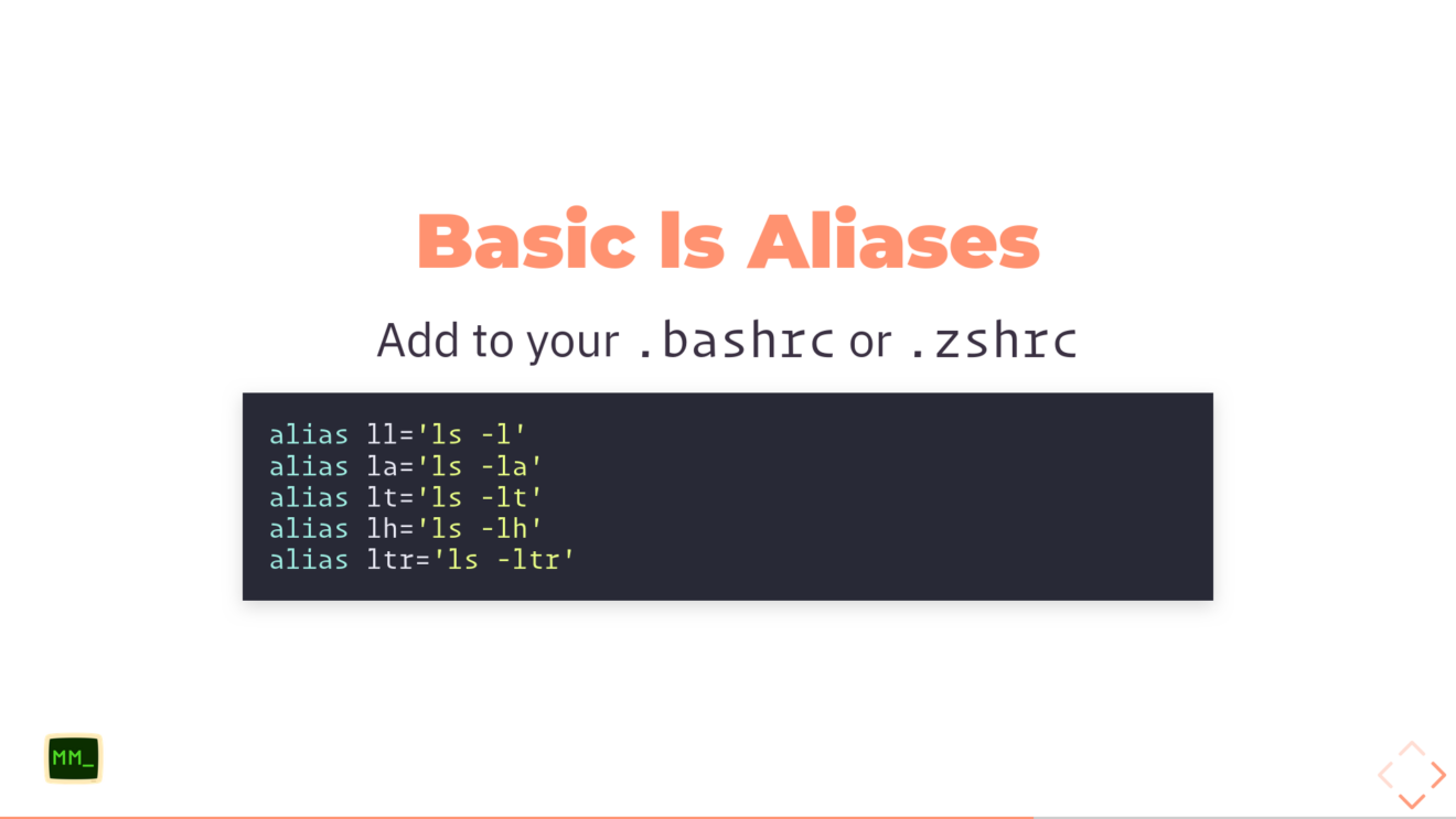 Linux Shell for Beginners: The ls command > The Monospace Mentor