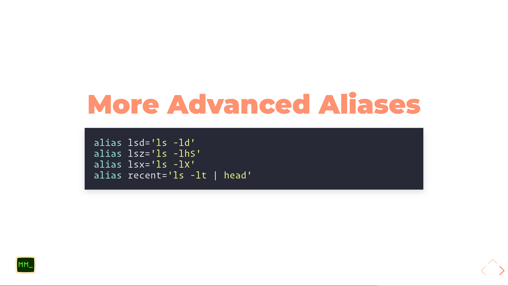 Linux Shell for Beginners: The ls command > The Monospace Mentor
